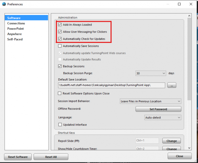 TurningPoint – Teaching & Learning Support